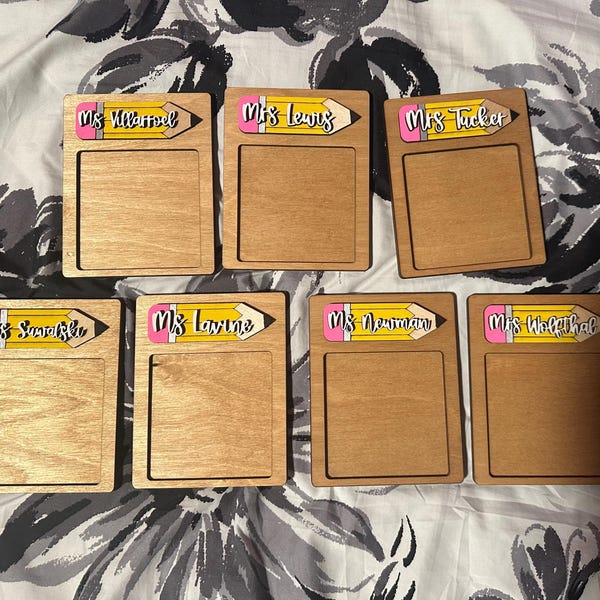 Customized Post It Note Holder - Etsy