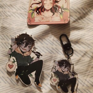 PRE-ORDER Ybf Peter and Goth Peter Chibi Acrylic Charms - Etsy