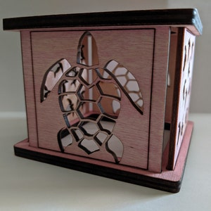 Sea Turtle 3 Inch LED Ambient Light Rustic LED Candle Holder - Etsy