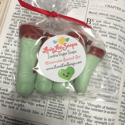 Zombie Soap Set Finger Soap, Zombie Soaps, Walking Dead Soap ...