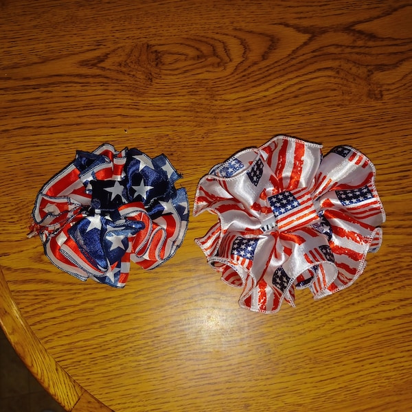 Dark Teal Satin Chiffon 5-1/2 Ruffle Fabric Claw Jaw Clip Fabric ...