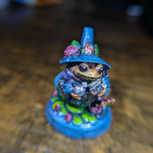 Tomato Frog Wizard | Tabletop or Display Scale | D&D Humblewood TTRPG ...