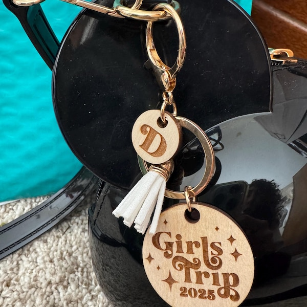 Girls Trip Keychain Gift, Girls Weekend Gift, Girls Trip Cheaper Than ...