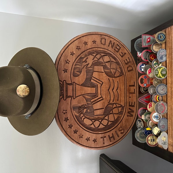 No Slack 2nd BN 327th INF Wood Wall Hanging Cutout - Etsy