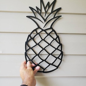 Pineapple Metal Wall Art Home Decor - Etsy