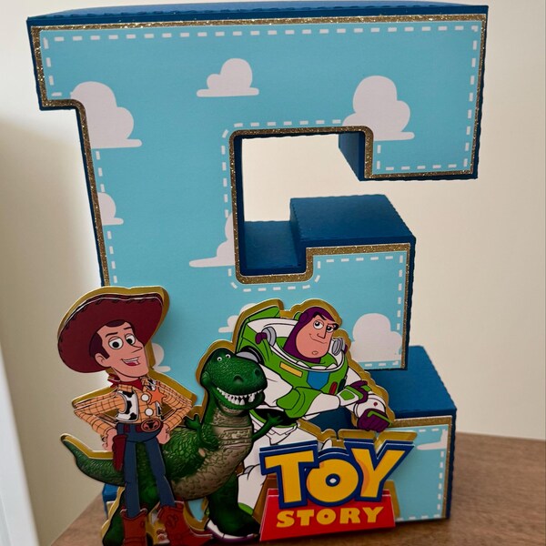 Storybook 3D Letters for Baby Birthdays and Parties - Etsy
