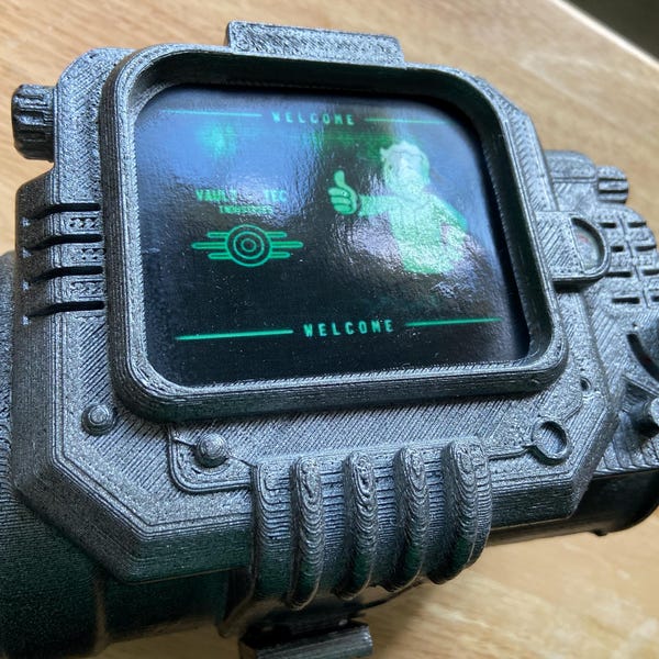 Pip Boy 3000 Fallout Cosplay Replica 3D Printed Pip Boy Fallout Cosplay ...