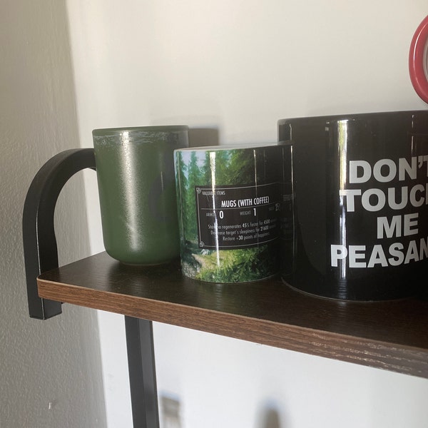 Skyrim Coffee Mug, Skyrim Elder Scrolls Inspired Mug, Coffee Stats ...