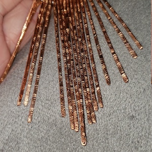 Bracelet Starter Handmade Choose from Copper Brass Oxidized | Etsy