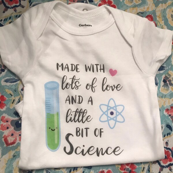 IVF Onesie® - Made With Love and Science Onesie® - Cute in Vitro ...