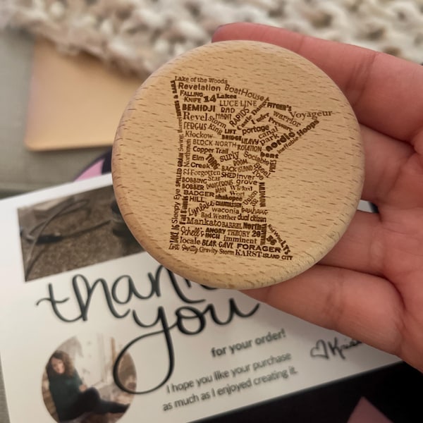 Snarky Email Sign-offs - 30 Wood Tokens in an Organza Bag - Funny ...