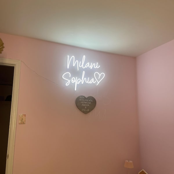 Custom Neon Sign for Kids Bedroom, Custom Name Neon Sign, Home Decor ...
