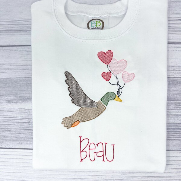 Valentine Ducks Cupid Mallard Hunting Valentine's Day Balloons ...