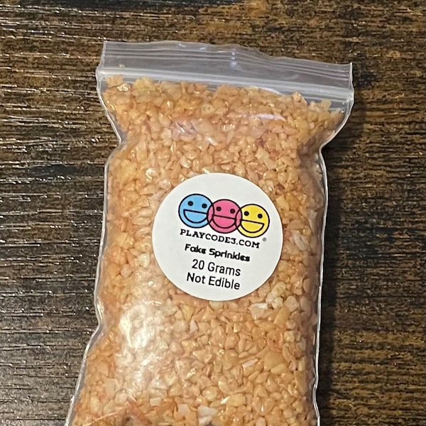 10grams Fake Peanut Crushed Small Pieces Food Props Slime Supplies Fake ...