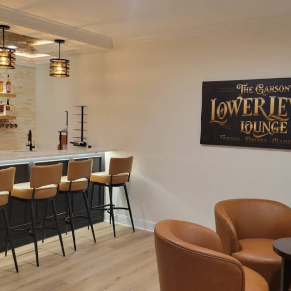 Classic Vintage Game Room Sign | Personalized Sign | Vintage Game Room ...