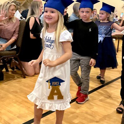 Kindergarten Graduation Dress, Girls Graduation Dress, Toddler Girls ...