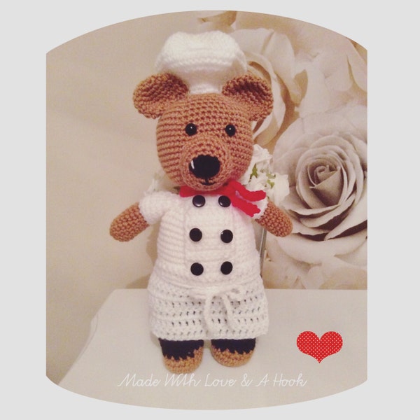 CROCHET PATTERN for Adorable Chef Hat for Amigurumi to Wear! - Etsy