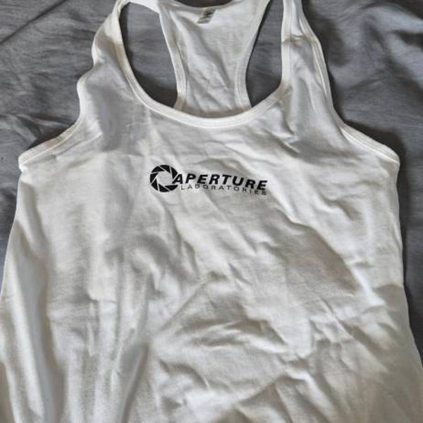 Aperture Laboratories Chell Tank Top, Portal Tank Top, Portal 2 ...