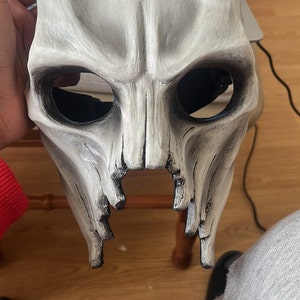 Fantasy Bird Skull Mask, Corvus / Raven / Crow, Half Mask - Etsy