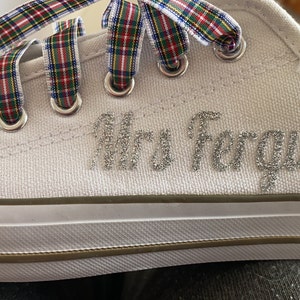 Bridal Party Trainers / Shoes / Converse Iron on Vinyl - Etsy