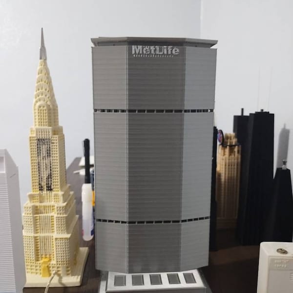 Metlife Building Model- 3D Printed - Etsy