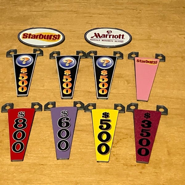 Wheel of Fortune - Wheel Wedges (2 Inches Long) to Go With Wheel-of ...