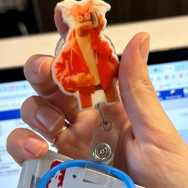 Pepe Meme Handmade Retractable Badge Reel: Nurse/teacher ID - Etsy