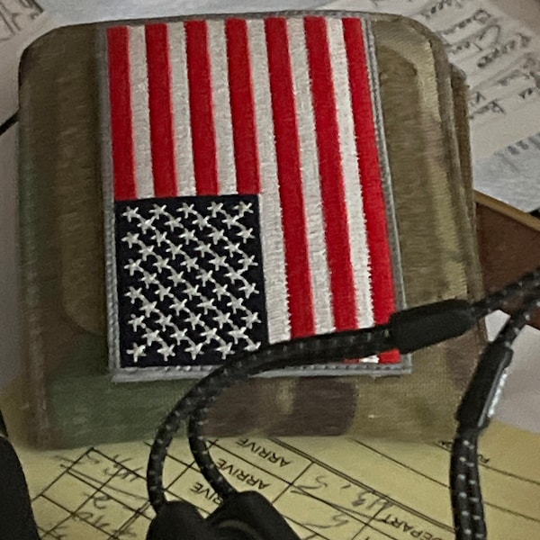 US MADE American Flag Embroidered Patch - Multiple Sizes - Etsy
