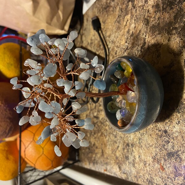 Natural Crystal Tree of Life - Choose Your Favorite Crystal for a One ...