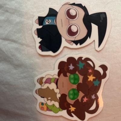 Rain World Slugcat Pairing Stickers - Etsy