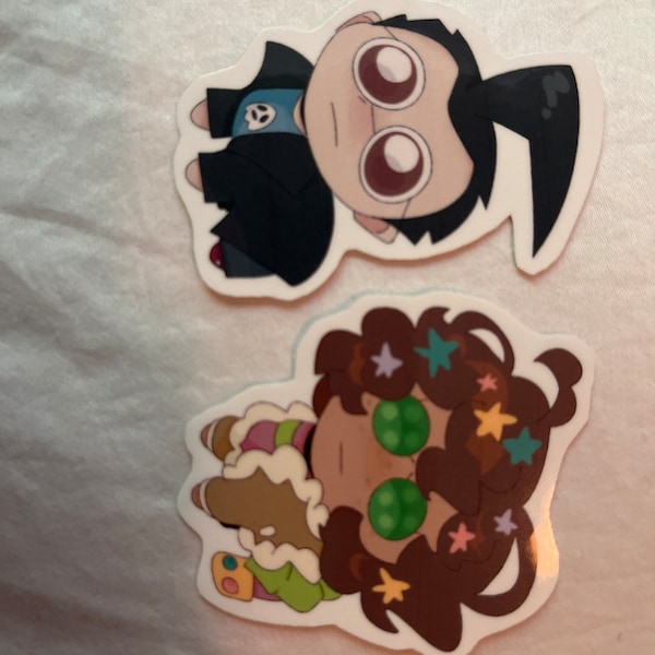 Rain World Slugcat Pairing Stickers - Etsy