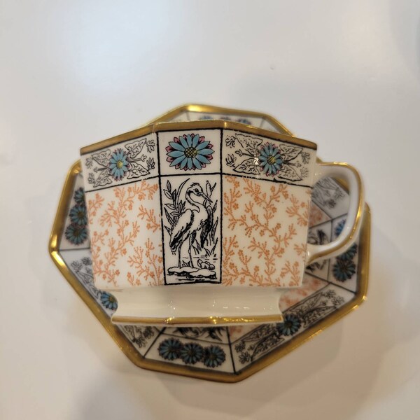 Country Series Tea Cup and Saucer by Royal Albert, Primrose Hill ...