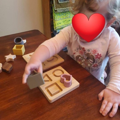 Flisat Insert Rainbow Sensory Table Insert Montessori Learning Activity ...