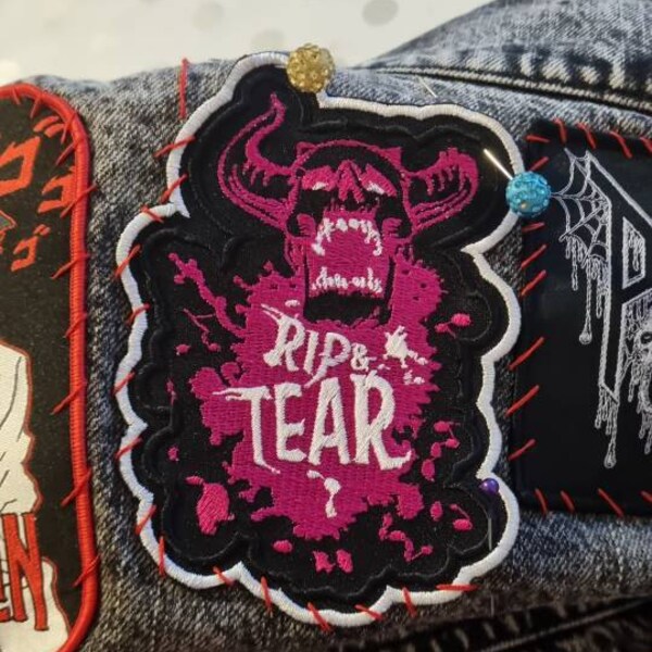 Team Fortress Demoman Patch, TF2 Iron-on Patch, Velcro Gaming ...