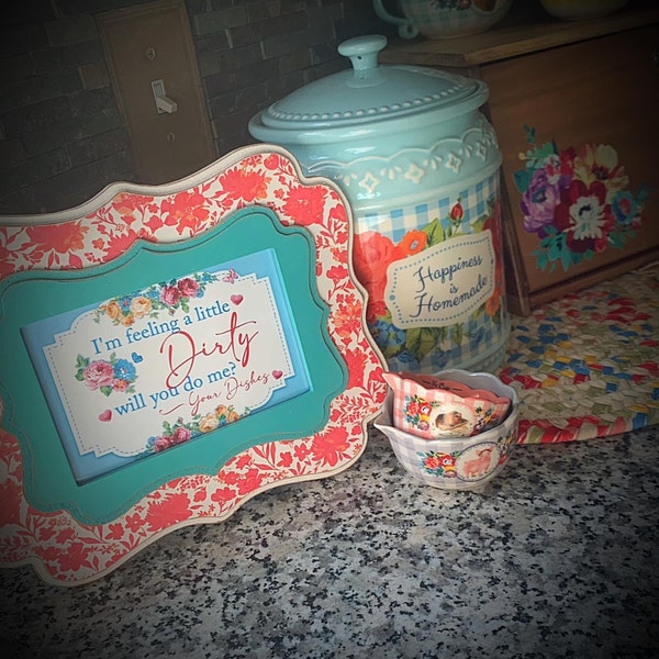 Pioneer Floral Wall Art Instant Download Farmhouse Decor Gift for Woman ...