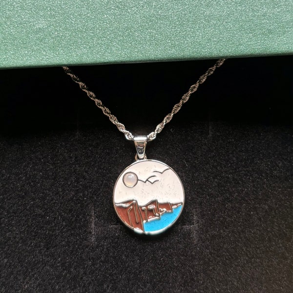 Scarab Amulet Necklace Wednesday Addams Siren Bianca Talisman Pendant 3 ...