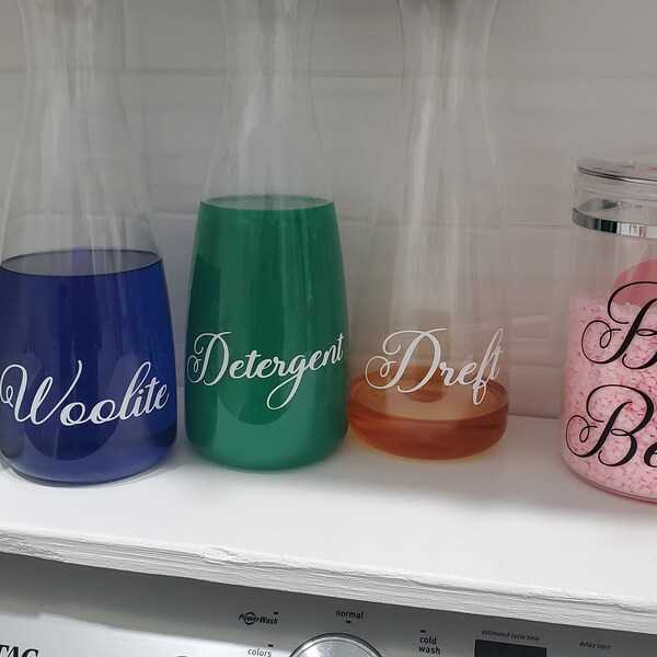 Scent Booster Decal Label / Laundry Room Decor / Scent Booster Sticker ...