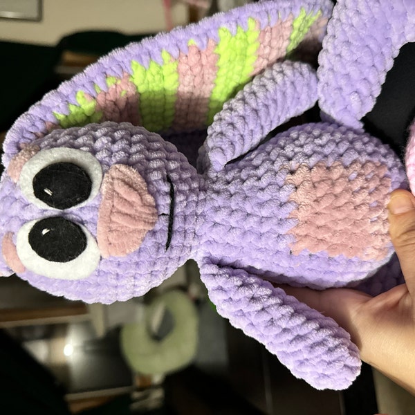 Floppy Bunny Toy, Bluey Floppy Bunny, Lilac Bunny From Bluey - Etsy