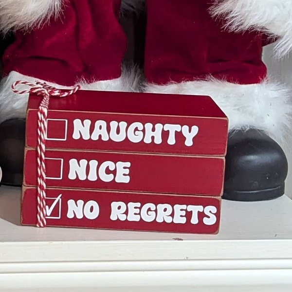 Fake Books, Stacked Farmhouse Wood Books, Decorative Wooden Book Stack ...