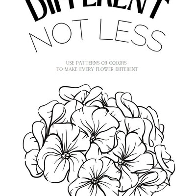 Neurodiversity & Disability Affirming Coloring Pages Autism Acceptance ...