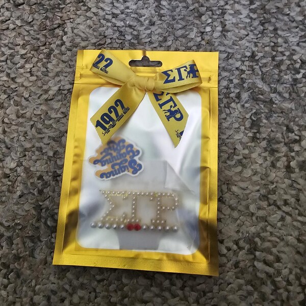 Sigma Gamma Rho Hand-sign Pin - Etsy