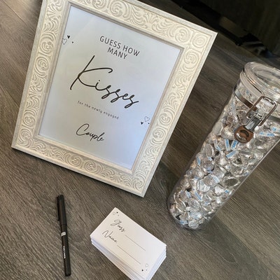 Editable Engagement Party Games, Printable Bundle, Engaged, Couples ...