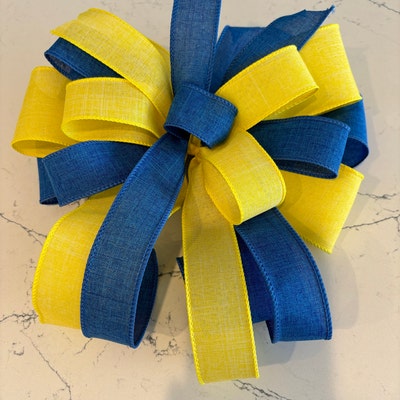 Thin Blue Line Police Bow for Lantern, Police Support Bow, Police Bow ...