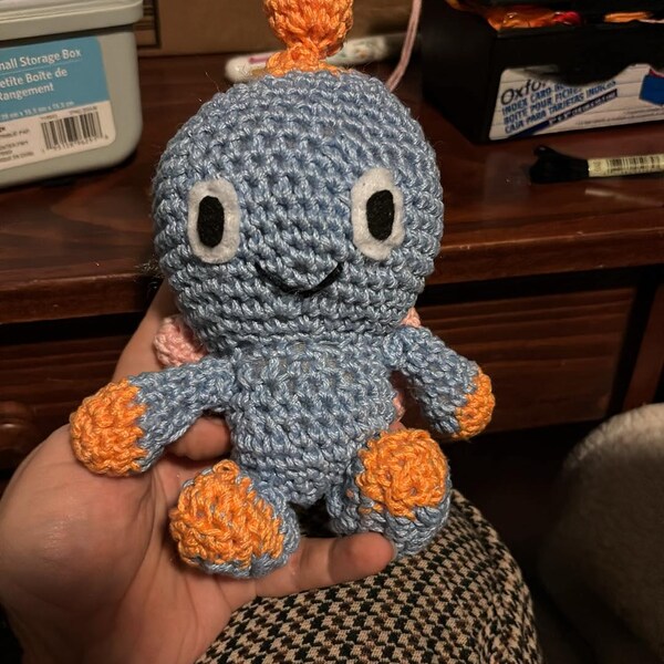 Neutral Chao Plushie Crochet Pattern | Digital (PDF) Download - Etsy