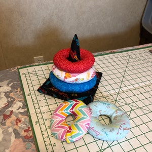 Ring Stacker Soft Toy, Immediate Download of Pdf Sewing Pattern - Free ...