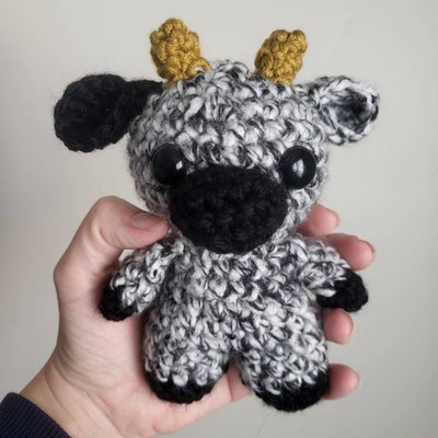 Baby Cow Crochet Pattern - Etsy
