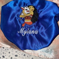 Custom Embroidered/satinlined/hair Bonnet/personalized W/name/teen ...