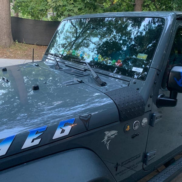 Set of 2 Sea Turtle Hand Wave Decals for Jeep Side Mirrors - Hand Wave ...