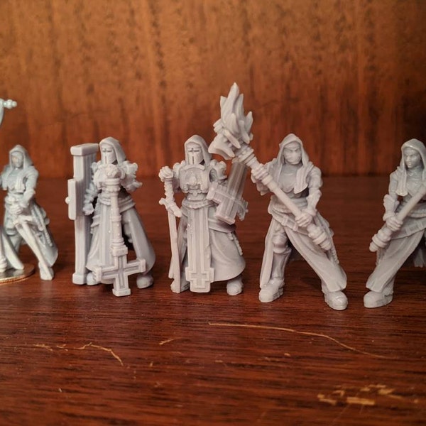 Battle Nuns for Dungeons and Dragons | Pathfinder - Etsy