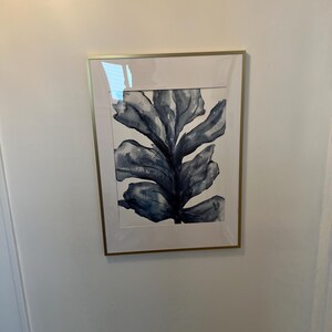 Coastal Wall Art Abstract Beach House Print Decor Coastline Painting ...